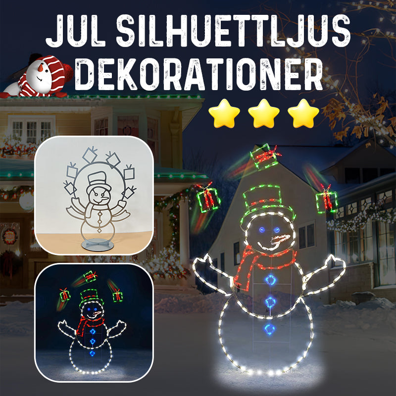 Lekfullt Animerat Snöbollsljus – stockholmget