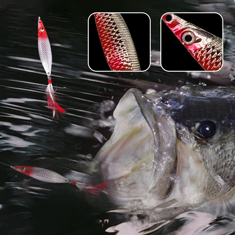 Realistic 3D Floating Fishing Baits Set with 3 Hooks – stockholmget